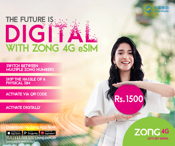 Zong eSIM | Registration & Activation Process